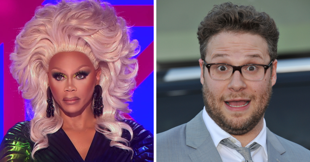 Omg, Seth Rogen made an inappropriate comment about RuPaul