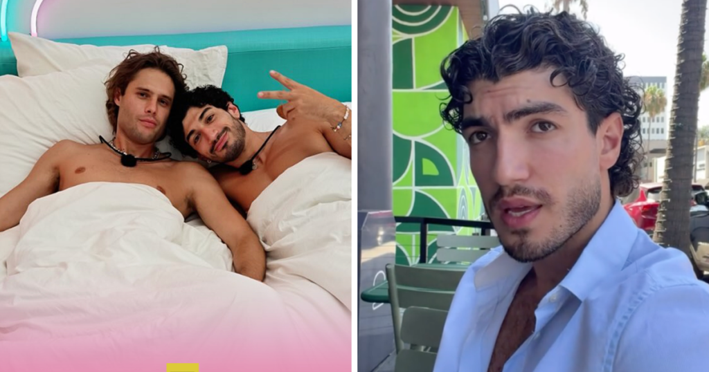 Love Island USA star Zach's brother defends s*xuality rumours